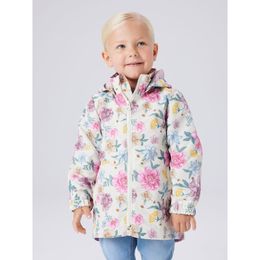 name it M&auml;dchen Outdoorjacke &raquo;NMFMAXI JACKET LI AOP NOOS&laquo; mit Kapuze 110