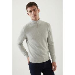 Selected Herren Selected &raquo;SLHDANE LS KNIT STRUCTURE HALF ZIP NOOS&laquo; Baumwolle, regular fit XL