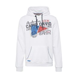 CAMP DAVID Sweatshirt Herren Gr&ouml;&szlig;e XL blau / rot / wei&szlig;