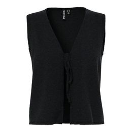 Pieces Damen Pieces Strickweste &raquo;PCBREE SL TIE KNIT VEST NOOS BC&laquo; mit Bindeband M