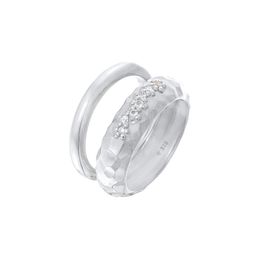 Elli Premium Ring Damen Gr&ouml;&szlig;e 52 silber