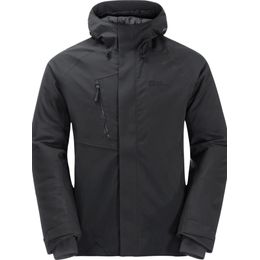 Jack Wolfskin Outdoorjacke 'Troposphere' Herren Gr&ouml;&szlig;e XXXL grau / schwarz