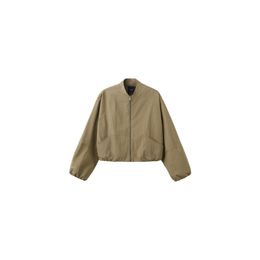 MANGO TEEN Jacke 'Aladdin' Damen Gr&ouml;&szlig;e M beige