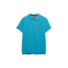 Superdry & Co Poloshirt 'Vintage Destroy' Herren Gr&ouml;&szlig;e M blau