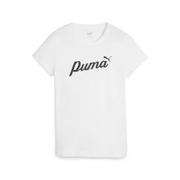 Puma Sportshirt 'ESS+' Damen Gr&ouml;&szlig;e XL schwarz / wei&szlig;