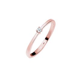 Elli DIAMONDS Ring Damen Gr&ouml;&szlig;e 52 rosegold