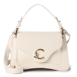 Coccinelle Schultertasche 'C-Me' Damen Gr&ouml;&szlig;e One Size creme