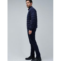 Salsa Jeans Winterjacke 'Suede Puffer Bomber Jacket' Herren Gr&ouml;&szlig;e M blau