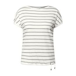 Cecil T-Shirt Damen Gr&ouml;&szlig;e L schwarz / naturwei&szlig;