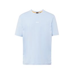 BOSS T-Shirt 'TChup' Herren Gr&ouml;&szlig;e XXL hellblau / wei&szlig;
