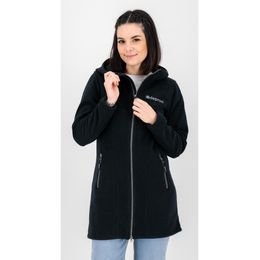 Deproc Fleecejacke 'GLORY APRIL' Damen Gr&ouml;&szlig;e XL schwarz