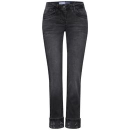 Cecil Jeans Damen Gr&ouml;&szlig;e 31 black denim