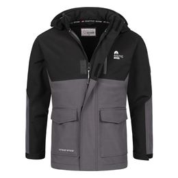 Arctic Seven Funktionsjacke Herren Gr&ouml;&szlig;e 5XL dunkelgrau / schwarz