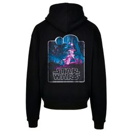 F4NT4STIC Sweatshirt 'Star Wars' Herren Gr&ouml;&szlig;e XL blau / lila / schwarz / wei&szlig;