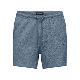 Only & Sons Only & Sons Badeshorts 'ONSTed' Herren Gr&ouml;&szlig;e L taubenblau