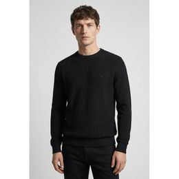 Calvin Klein Herren Rundhalspullover &raquo;LS TEXTURED COTTON CREWNK SWEATE&laquo; Regular fit mit Rundhalsausschnitt L