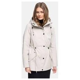Outdoorjacke Marikoo "Bonbonparty", Damen, Gr. S, bone, Obermaterial: 100% Polyester; Futter: 100% Polyester; Wattierung: 100% Polyester; &Auml;rmelfutter: 100% Polyester, Jacken Outdoorjacke, leichte &Uuml;bergangsjacke