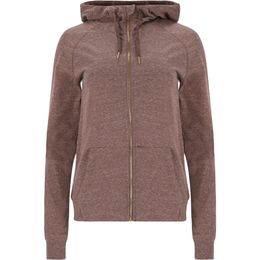 ENDURANCE ATHLECIA Athlecia Sweatjacke 'CHESTINE' Damen Gr&ouml;&szlig;e M braun