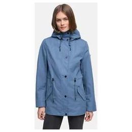 Outdoorjacke Marikoo "Bonbonparty", Damen, Gr. S, dusty blau, Obermaterial: 100% Polyester; Futter: 100% Polyester; Wattierung: 100% Polyester; &Auml;rmelfutter: 100% Polyester, Jacken Outdoorjacke, leichte &Uuml;bergangsjacke