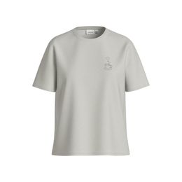 Vila Damen Kurzarmshirt &raquo;VISYBILLA FRENCH O-NECK S/S TOP/PB/LC&laquo; M