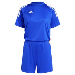 adidas Performance Trainingsanzug 'Tiro 24' Damen Gr&ouml;&szlig;e XXXL/4XL royalblau / orange / wei&szlig;