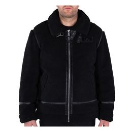 Alpha Industries &Uuml;bergangsjacke 'B3 Teddy' Herren Gr&ouml;&szlig;e L schwarz