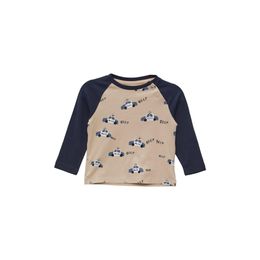 s.Oliver Shirt Jungen Gr&ouml;&szlig;e 50 beige / navy / offwhite