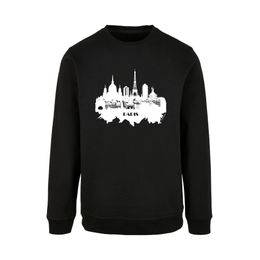 F4NT4STIC Sweatshirt 'Paris' Herren Gr&ouml;&szlig;e S schwarz / wei&szlig;