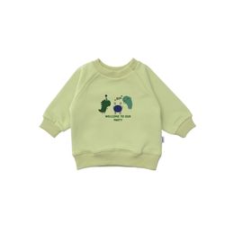 Liliput Sweatshirt 'Halloween Partycrew' Jungen Gr&ouml;&szlig;e 74/80 hellgr&uuml;n