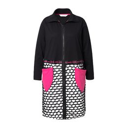 Angel of Style &Uuml;bergangsjacke Damen Gr&ouml;&szlig;e XXL pink / schwarz