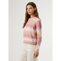 Pepe Jeans Pullover Damen Gr&ouml;&szlig;e S hellbraun / altrosa / offwhite