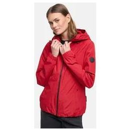 Outdoorjacke Marikoo "Yoshikoo", Damen, Gr. M, deep rot, Obermaterial: 100% Polyester; Futter: 100% Polyester; Wattierung: 100% Polyester; &Auml;rmelfutter: 100% Polyester, Jacken Outdoorjacke, Sportliche Funktionsjacke mit Kapuze und hochschlie&szlig;endem Kragen