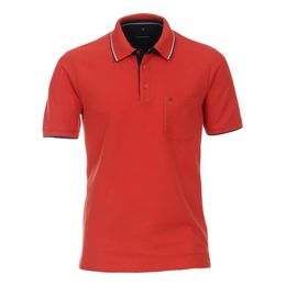 Venti Poloshirt Herren Gr&ouml;&szlig;e S rot / schwarz / wei&szlig;