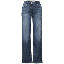Cecil Straight Leg Jeans Damen Gr&ouml;&szlig;e 27 blau