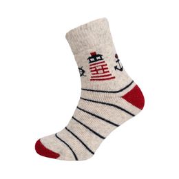 Homeofsocks Socken 'HOS8017' Damen Gr&ouml;&szlig;e 43/46 ecru