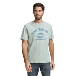 Tom Tailor Damen Tom Tailor T-Shirt mit gro&szlig;em Logofrontprint M