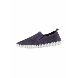 Ilse Jacobsen Slipper 'TULIP140M' Herren Gr&ouml;&szlig;e 45 blue denim / wei&szlig;