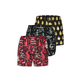Lousy Livin Underwear Lousy Livin Boxershorts Herren Gr&ouml;&szlig;e XL rot / schwarz