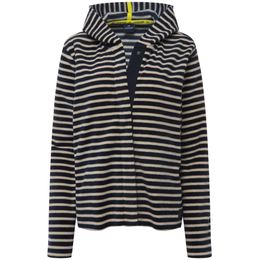 Lauras&oslash;n Sweatjacke Damen Gr&ouml;&szlig;e M beige / marine