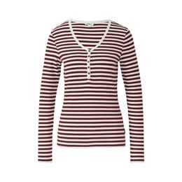 s.Oliver Shirt Damen Gr&ouml;&szlig;e M beige / bordeaux