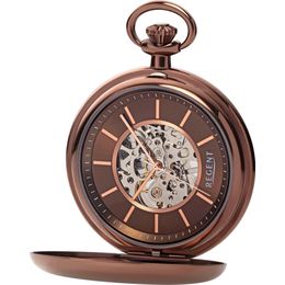Regent Uhren Regent Taschenuhr Herren Gr&ouml;&szlig;e One Size braun / silber