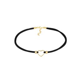 Elli Kette Damen Gr&ouml;&szlig;e 32 gold / schwarz