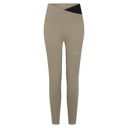 Born Leggings 'Cleo' Damen Gr&ouml;&szlig;e XS dunkelbeige / schwarz