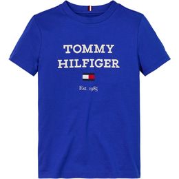 Tommy Hilfiger T-Shirt Jungen Gr&ouml;&szlig;e 92 blau / rot / wei&szlig;