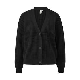 QS Strickjacke Damen Gr&ouml;&szlig;e L schwarz