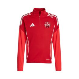adidas Performance Sportsweatshirt 'FC N&uuml;rnberg' Jungen Gr&ouml;&szlig;e 116 rot / schwarz / wei&szlig;