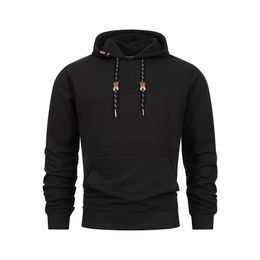 INDICODE Jeans Sweatshirt 'Guadalupe' Herren Gr&ouml;&szlig;e XL schwarz