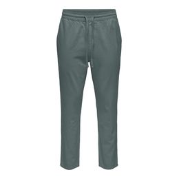 Only & Sons Only & Sons Hose 'Live Crop' Herren Gr&ouml;&szlig;e 34 dunkelgr&uuml;n