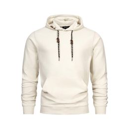 INDICODE Jeans Sweatshirt ' Guadalupe' Herren Gr&ouml;&szlig;e L pastellgelb
