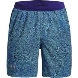 Under Armour Sportshorts 'Launch' Herren Gr&ouml;&szlig;e XXL t&uuml;rkis / dunkelblau